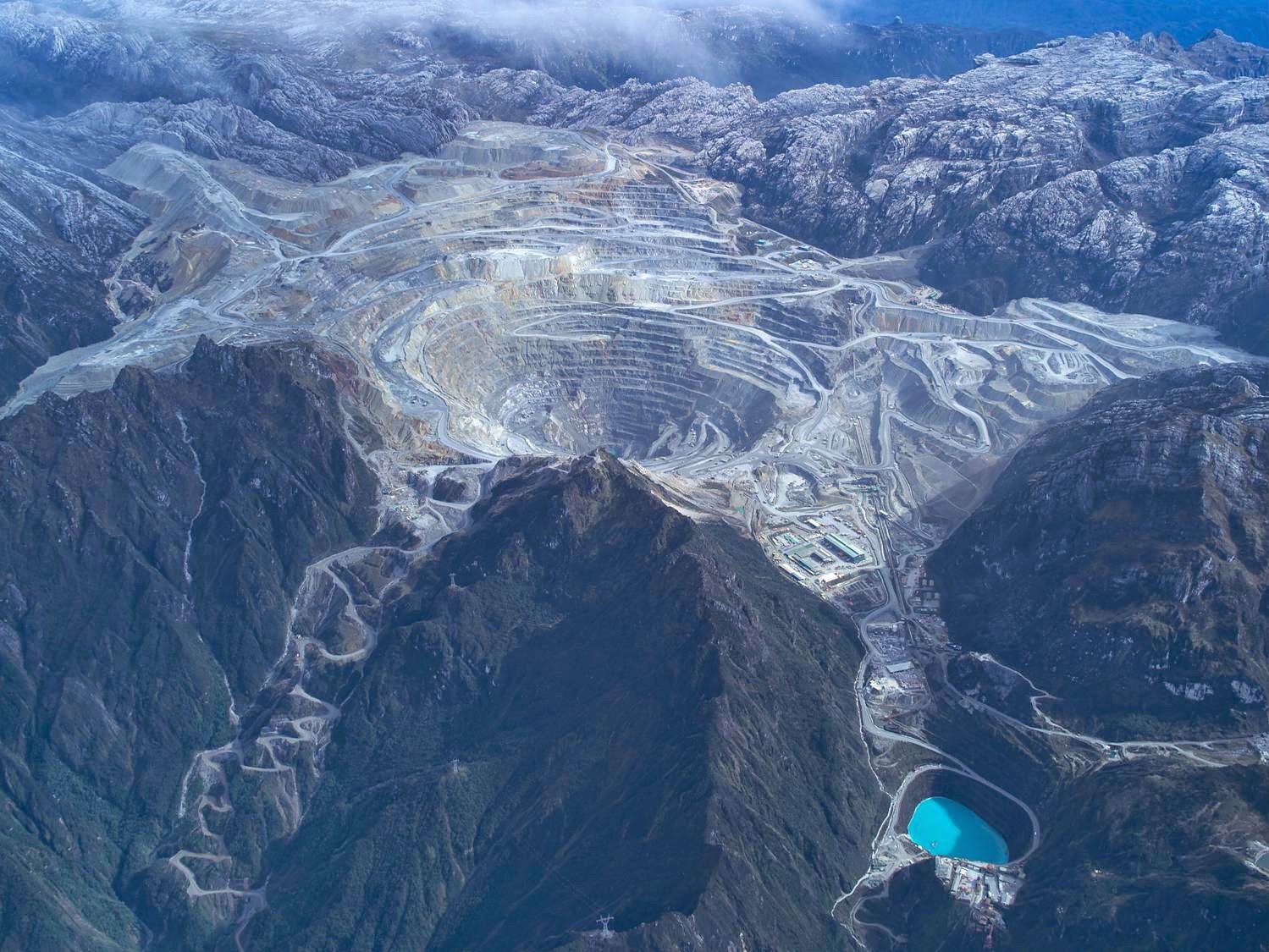 : Grasberg mine (Papua, Indonesian)
