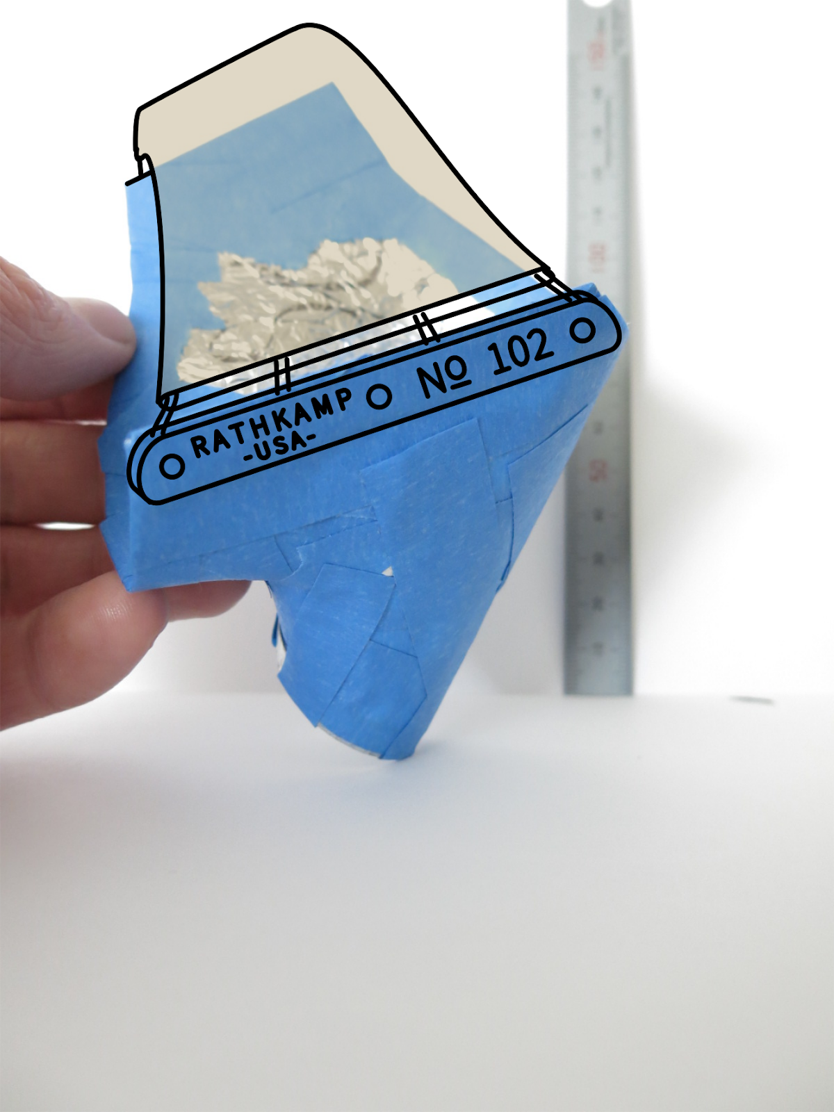 aerialcopper: Composite roping palm