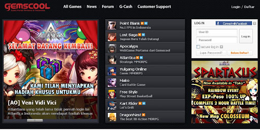 GEMSCOOL Game Portal Pertama di Indonesia