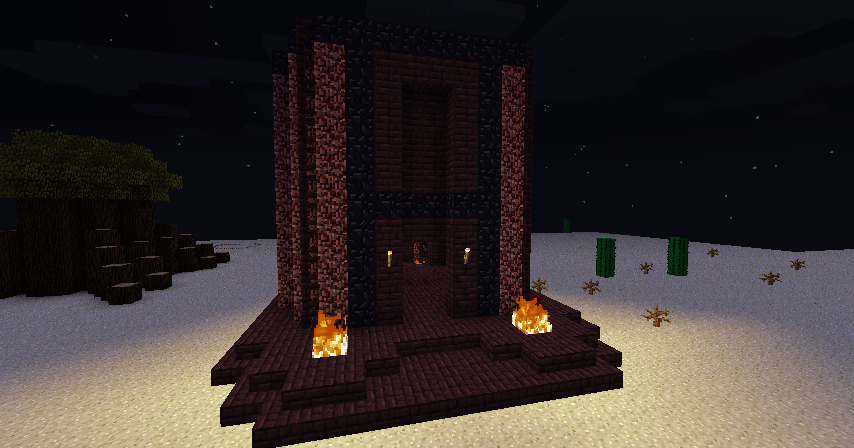 Brennan's Minecraft Blog: Nether Tower