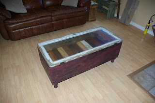 Reclaimed Rustics: Vintage Window Coffee Table