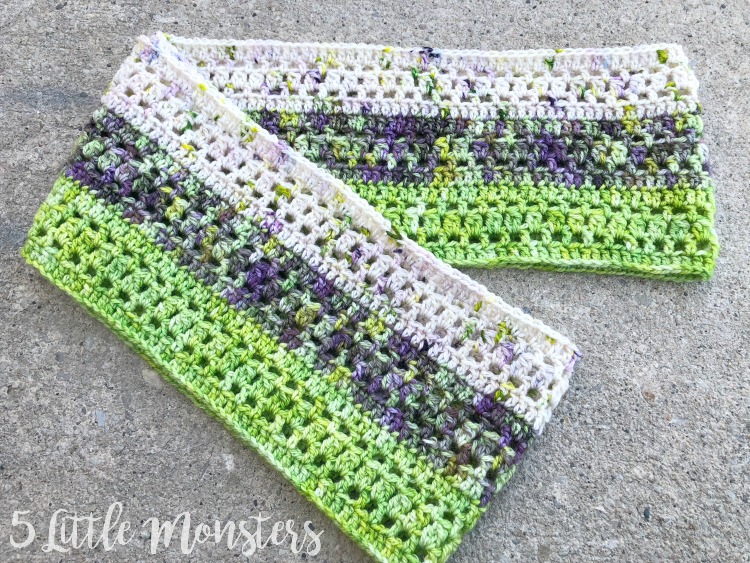 5 Little Monsters: Vivid Scarf