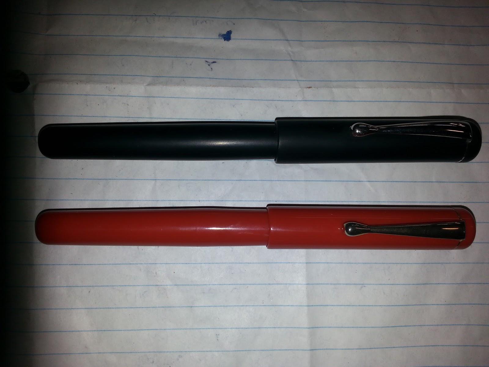 Appleman Pens: Pen's with Slip On Caps