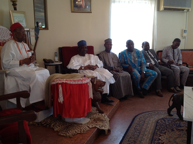 Emma Okocha on the Niger