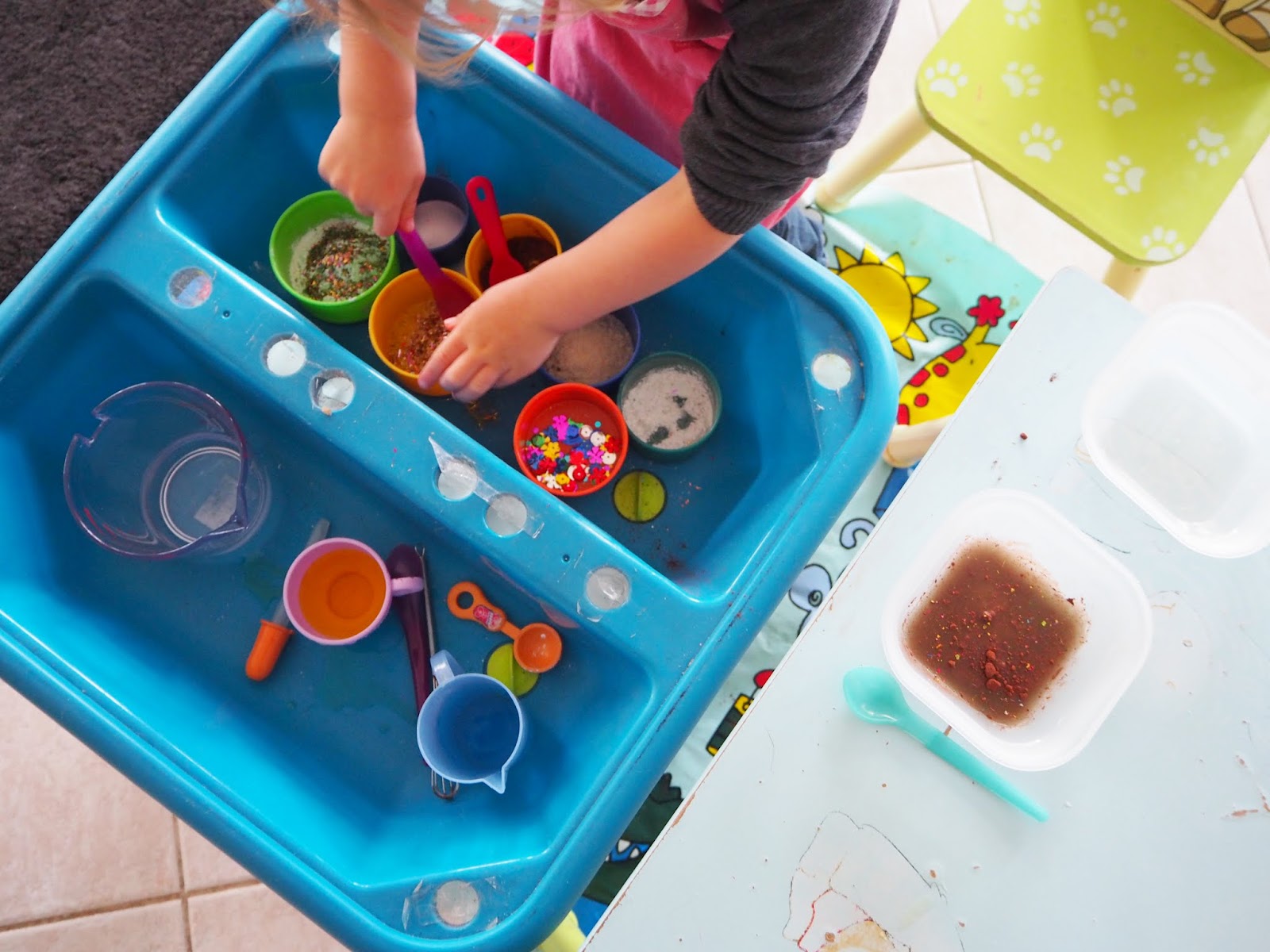 Learn with Play at Home: Simple Play Ideas. Inside Potion Making