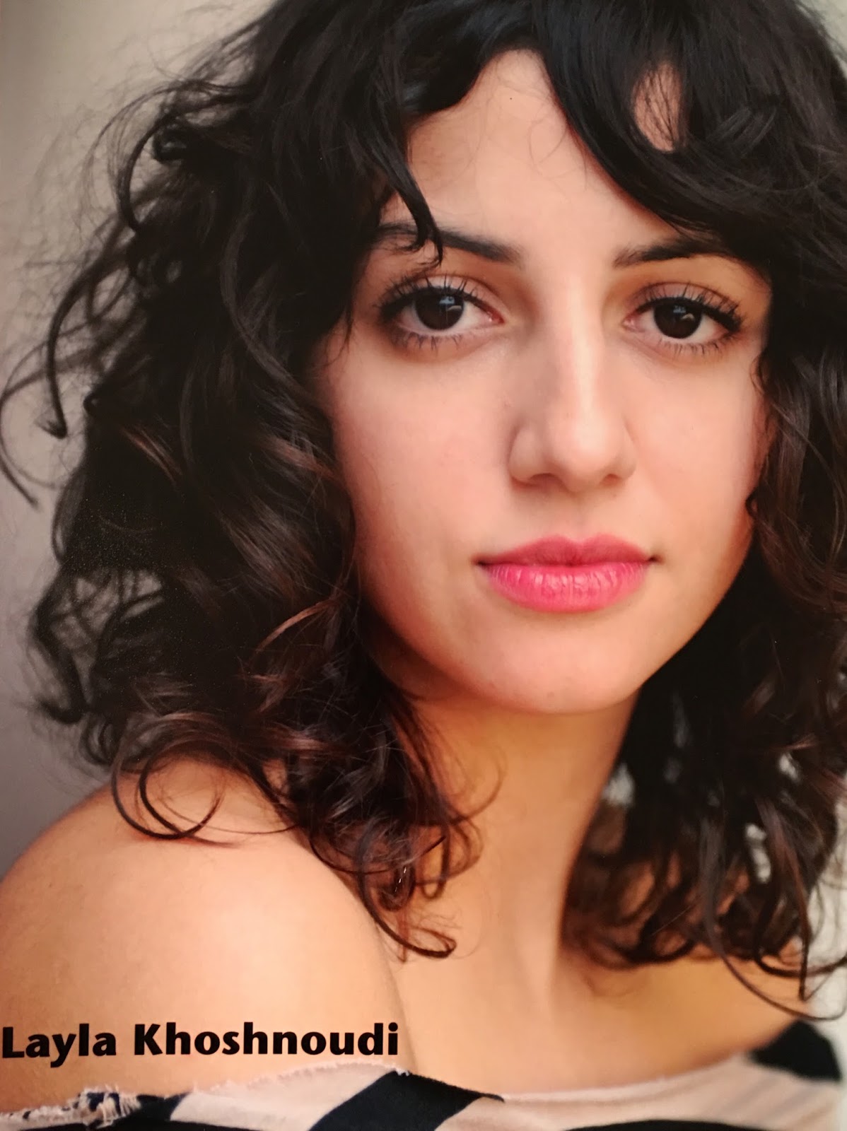 Theater in the Now: Spotlight On...Layla Khoshnoudi