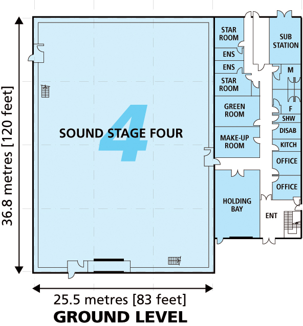 STOKES - Sound Stage for Dallas: Floor Plans