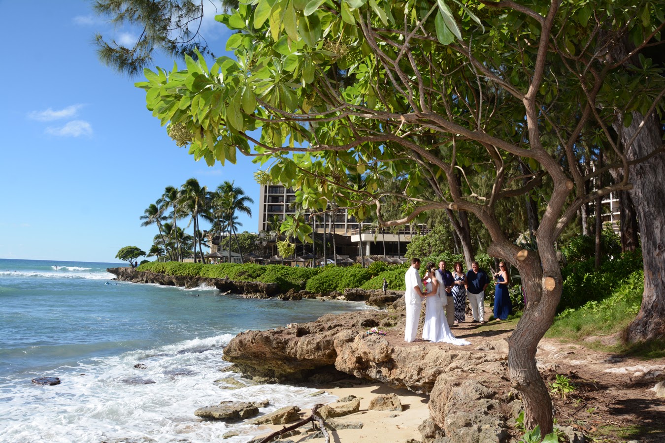 North Shore Wedding: Jeremy & Angie's Turtle Bay Wedding