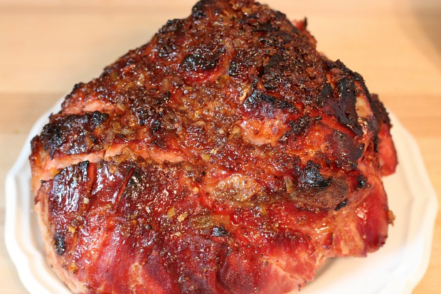 Recipes For Divine Living: Orange Marmalade and Mustard Glazed Ham