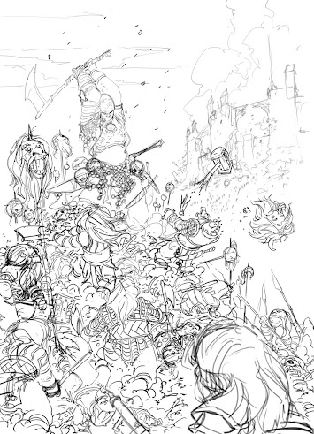 lesarcsplastiquesbd: Les étapes d'une planche de BD