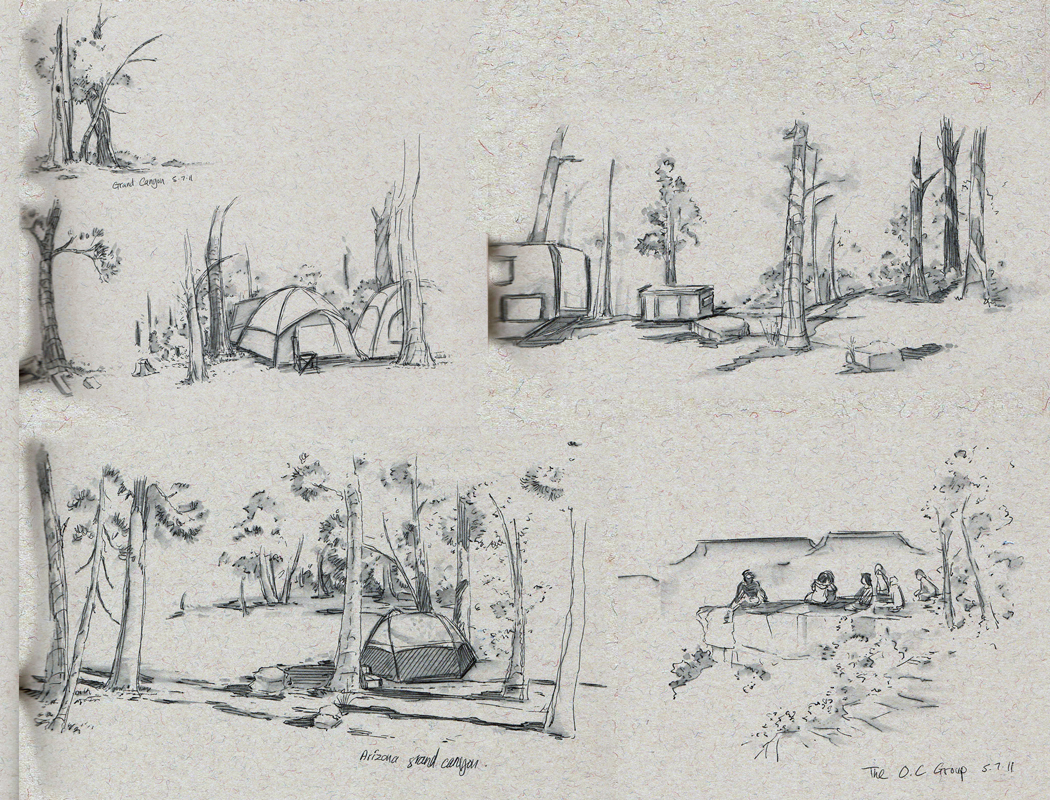 Tuan Nguyen: Landscape drawing