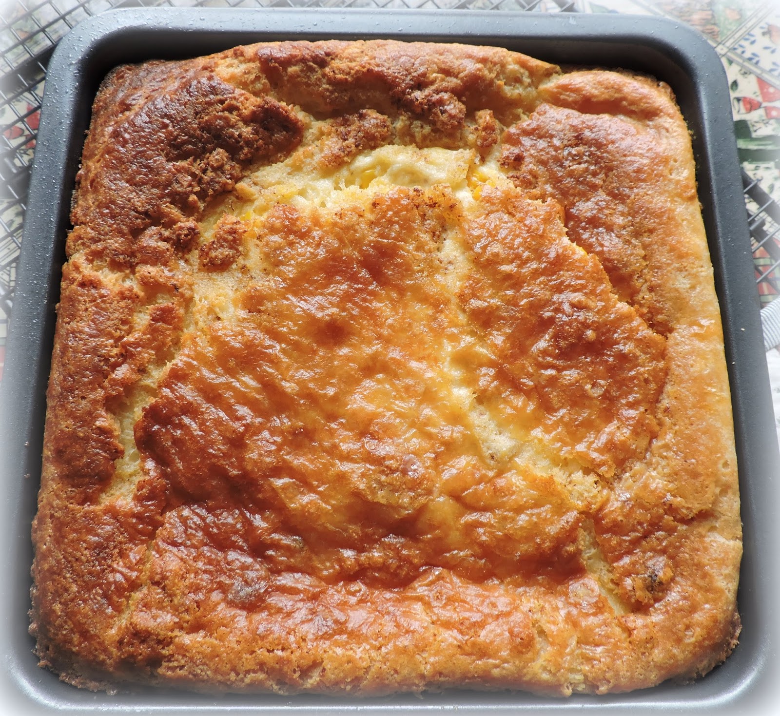 Custard Filled Corn Bread | The English Kitchen