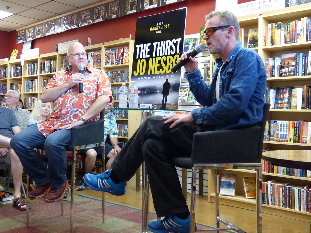 Kittling: Books: Standing Room Only: Jo Nesbø at The Poisoned Pen!