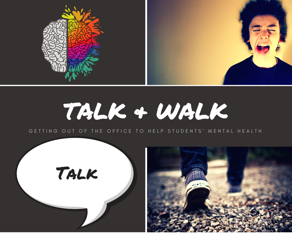 Talk and Walk: Getting Out of the Office to Help Students' Mental Health