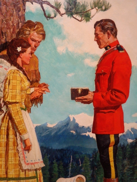 Ennyman's Territory: Men With Strong Chins: The Mounties Are Back at ...