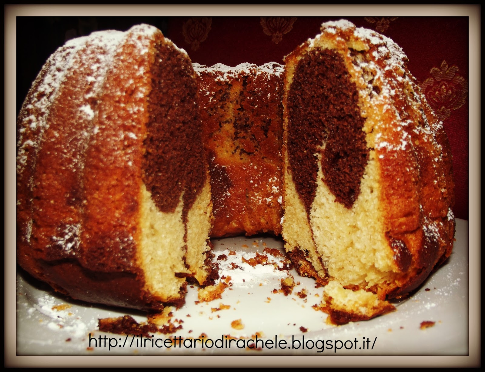 Il ricettario di Rachele: CIAMBELLONE BICOLORE