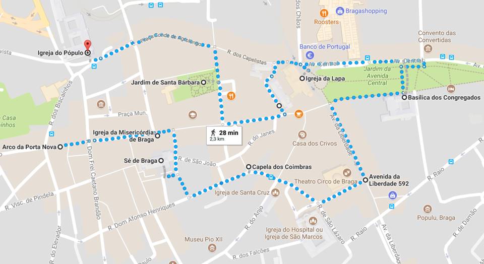 Sempre entre viagens...: Roteiro pelo centro histórico | Braga