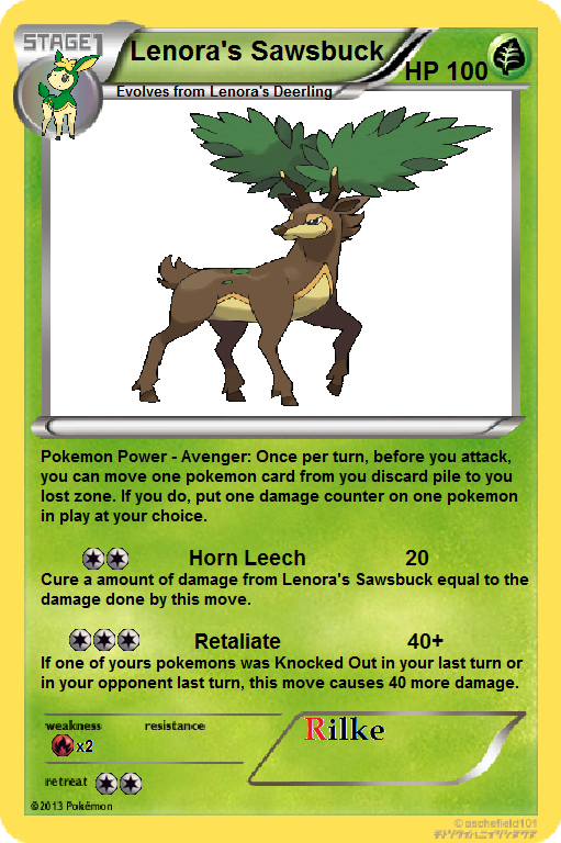 Pokemon Fan TCG: Deck Temático: Gym Legend's - Lenora's Retaliate