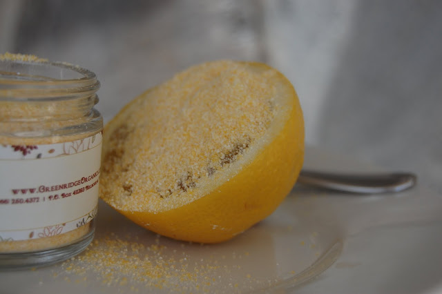 Sweet Moments in Thyme: Lemon Summer Face Scrubbie - DIY