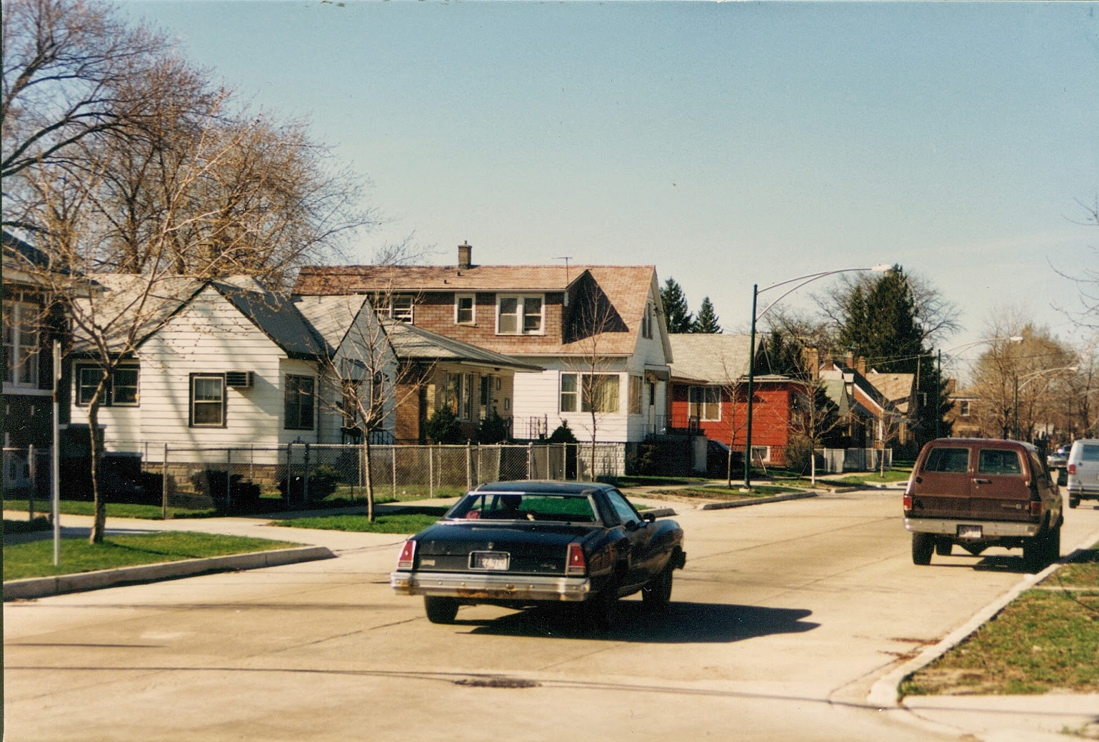 Eddie's Rail Fan Page: Cars heading northbound on the one way South ...