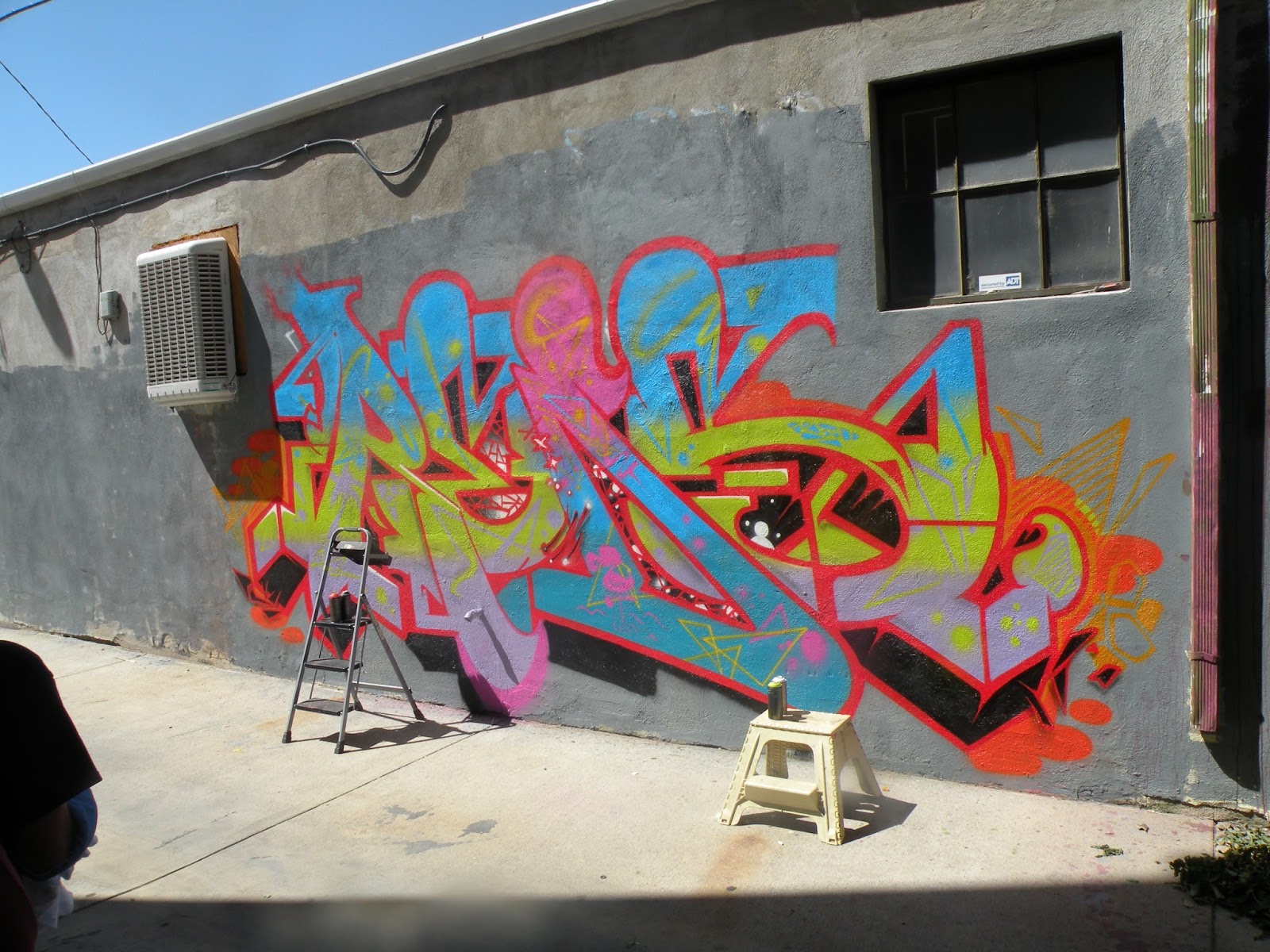 Turnip the Beet: Knocked the dust off my cans for a lil graffiti battle ...
