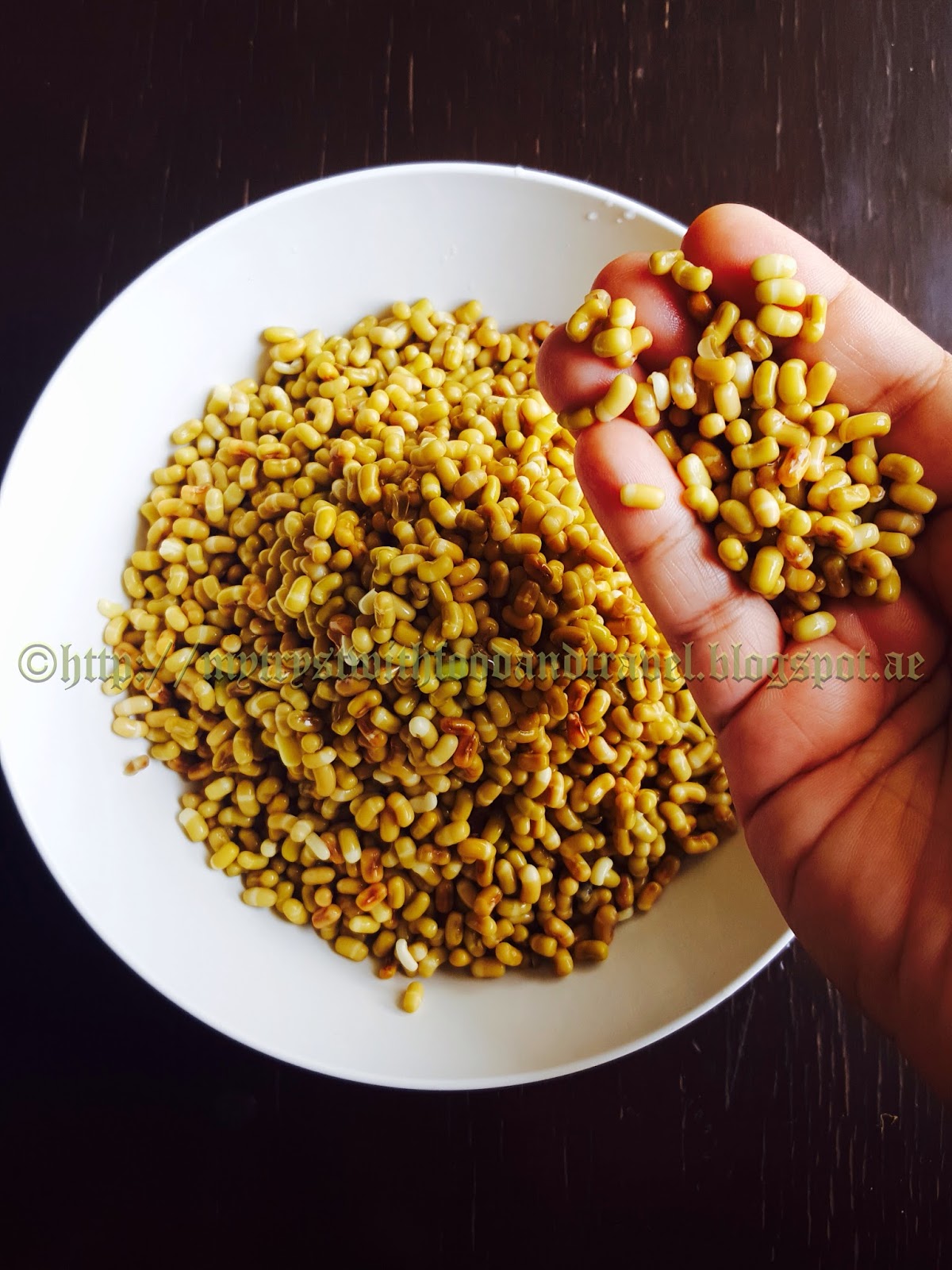 My Tryst With Food And Travel: Matki Chi Usal Recipe / Moth Bean ...