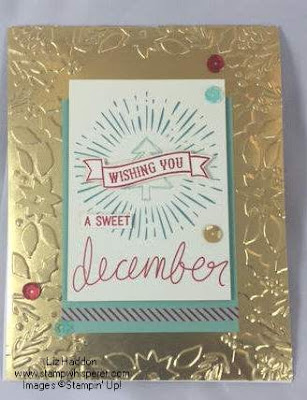 Stamp Whisperer: Sweet December Card