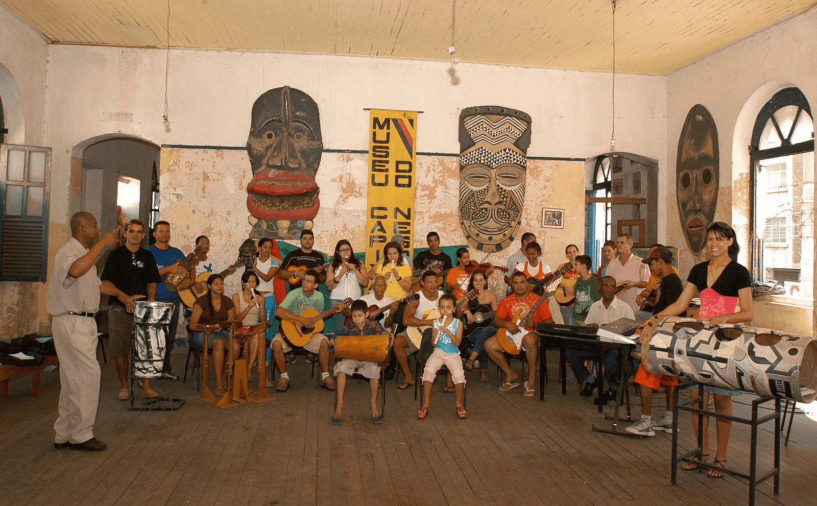 Museu Capixaba do Negro: Oficina de Música e Artes do MUCANE