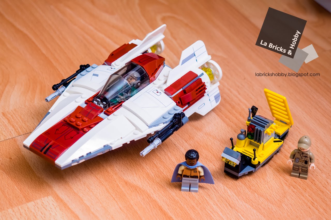 La Bricks & Hobby: LEGO Star Wars A-Wing Starfighter (75175) - It's all ...