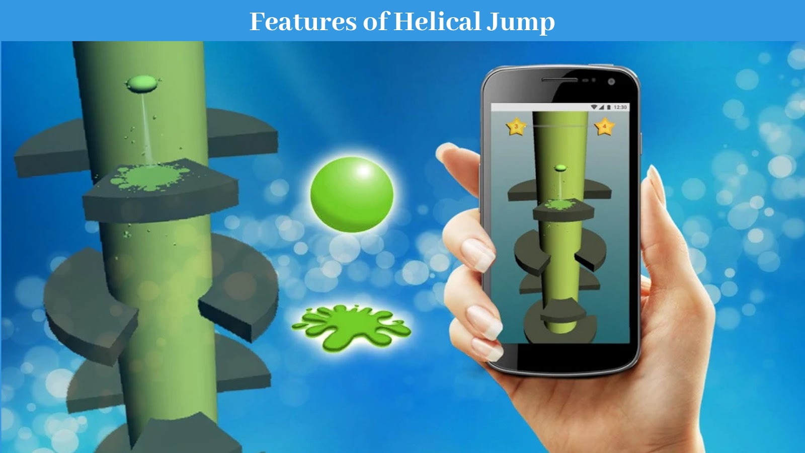 Helix Jumping Ball Game- Benefits & Features of Helical Jump