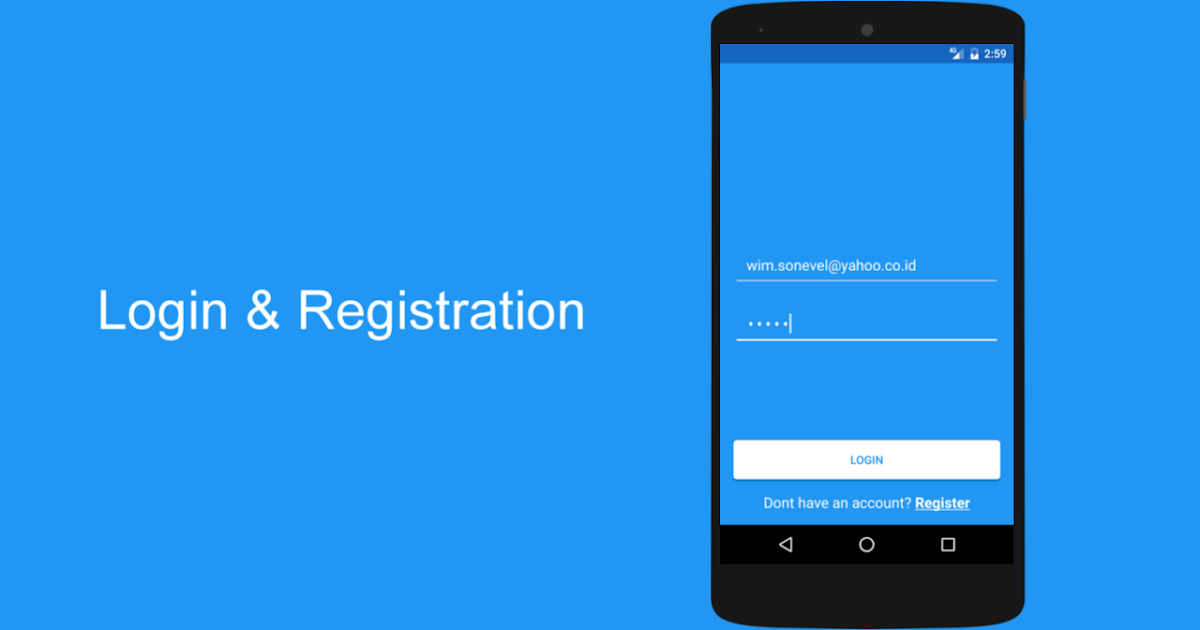 (Tutorial Android) Login And Registration With Php & Mysql (Tutorial Android) Login And Registration With Php & Mysql
