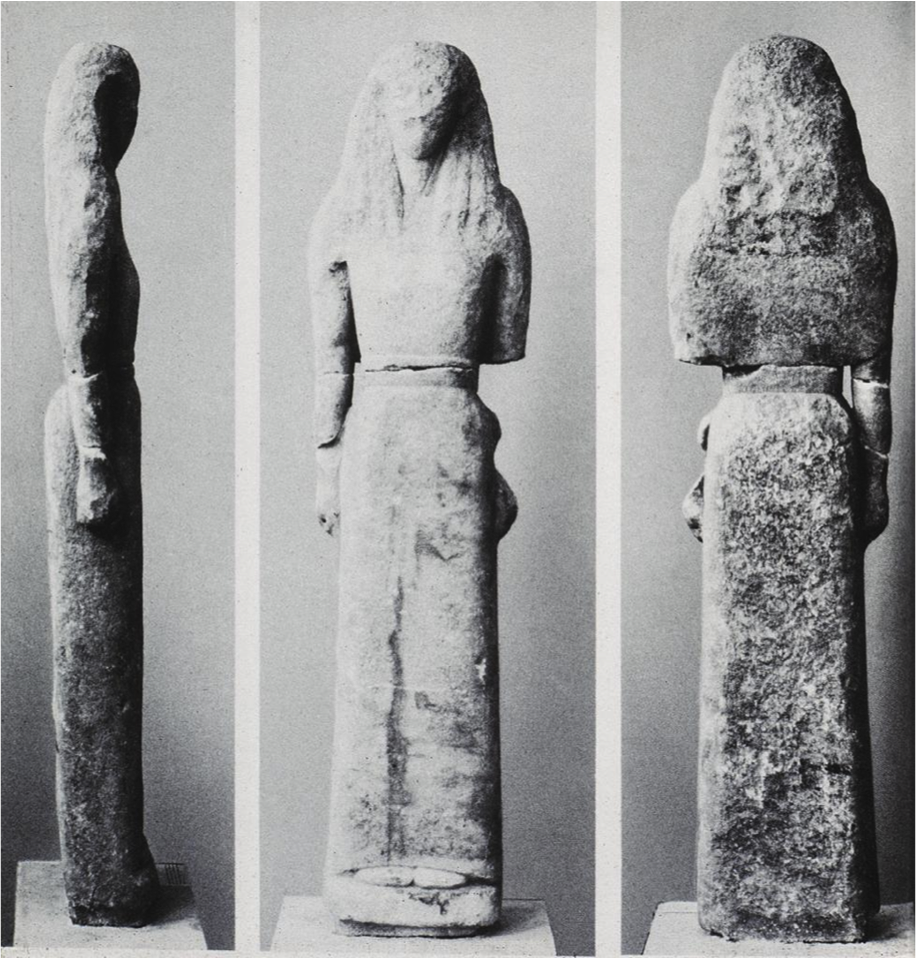 La Kore di Nikandre, esempio di monumentale nobiltà