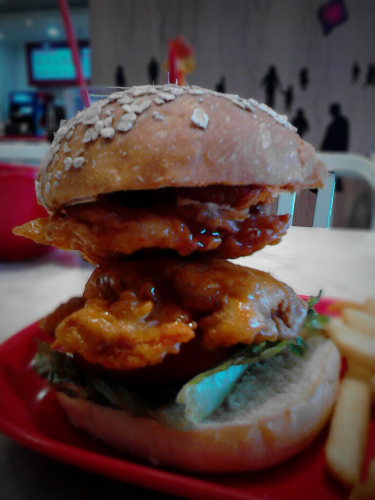 Food + Travel: Burger Logic Ep 4: Bon Chon Chicken Burger