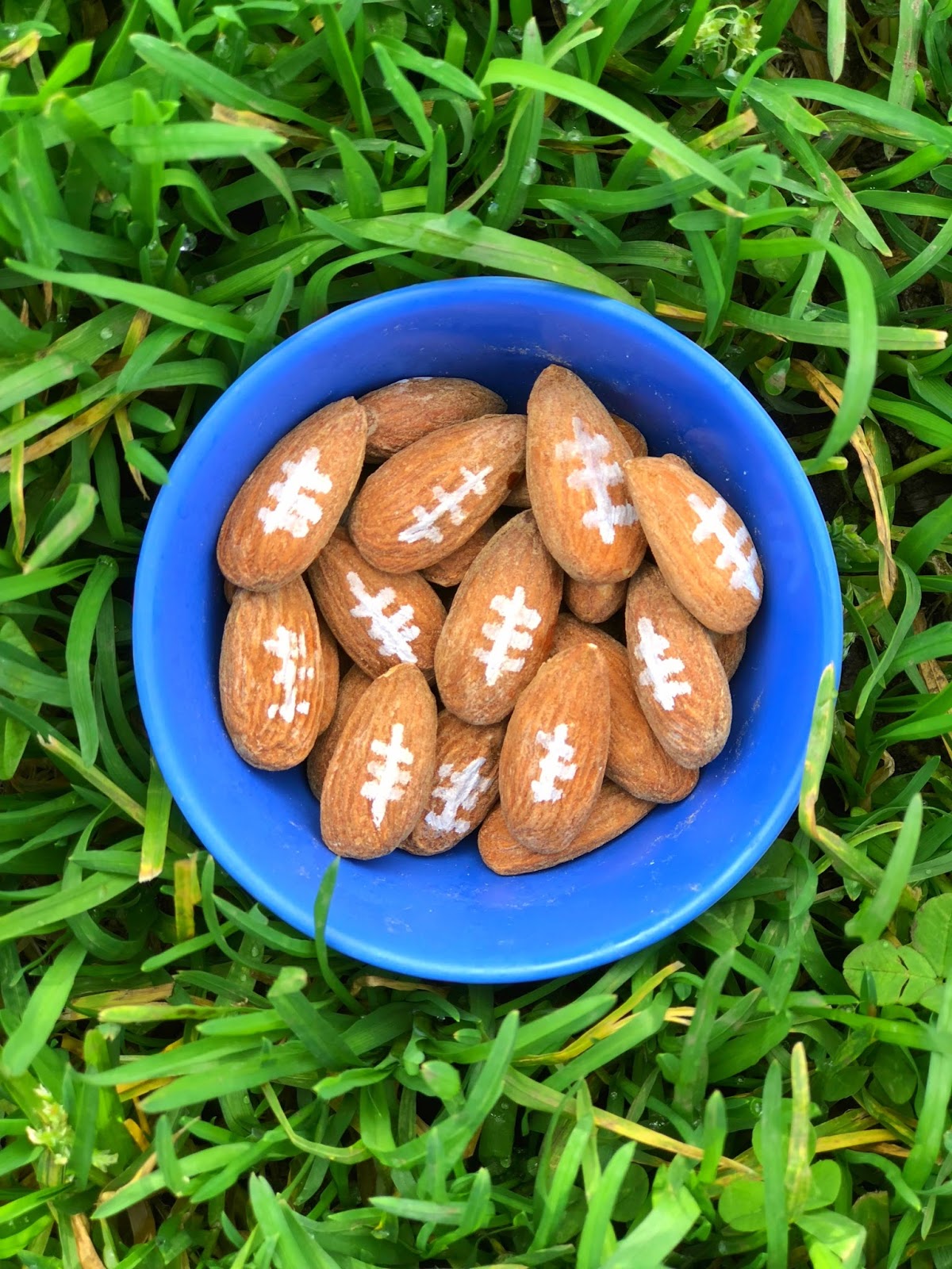 Jac o' lyn Murphy: Nuts for Football - An Easy Superbowl Snack