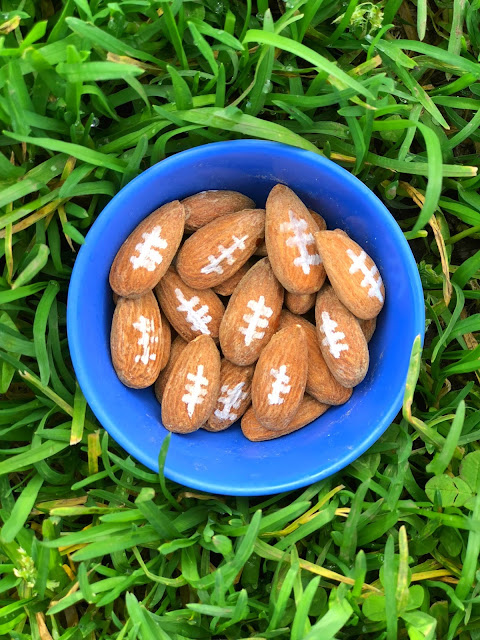 Jac o' lyn Murphy: Nuts for Football - An Easy Superbowl Snack