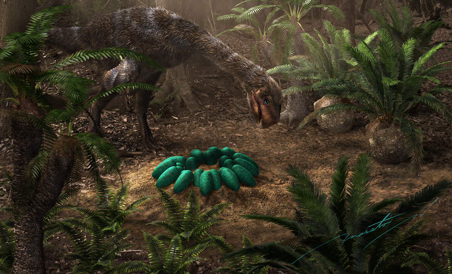 Marchan Blog: ヘユアンニアの卵 Heyuannia huangi eggs