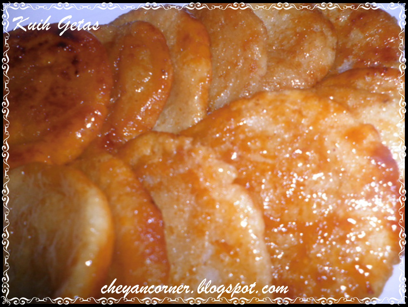 cheyancorner: Kuih Getas Sira Gula Hangus