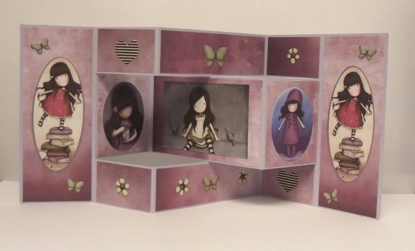 Night Owl Designs: Insanely easy Tri Fold Card tutorial!