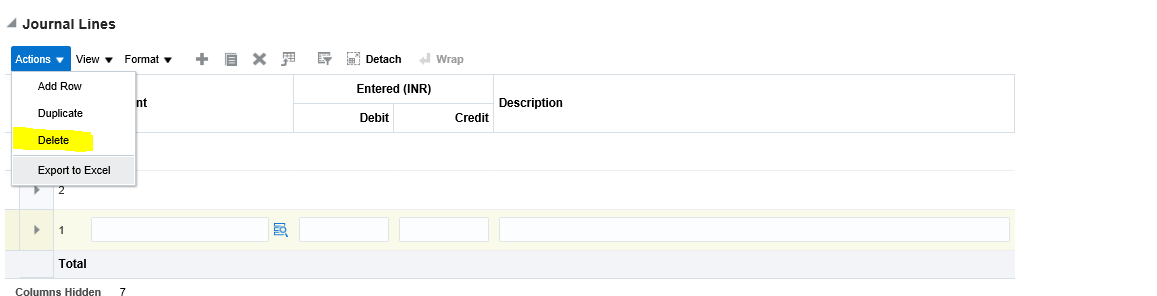 Oracle Application's Blog: Entering Manual Journals in Oracle Fusion