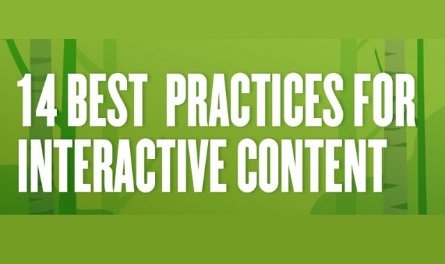 Best practices for interactive content #infographic - Visualistan