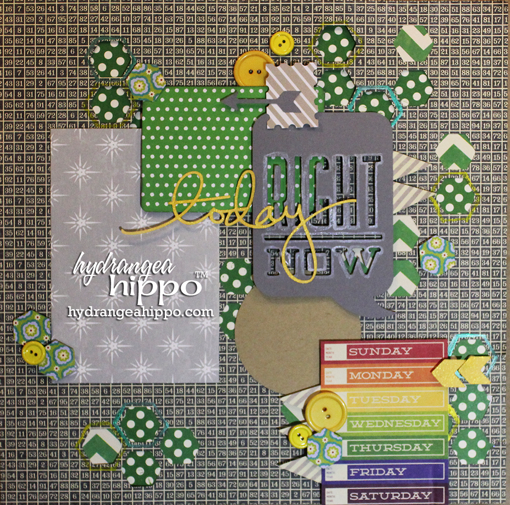 Layout-A-Week: The Daily Scrapbook Page - Layout #12