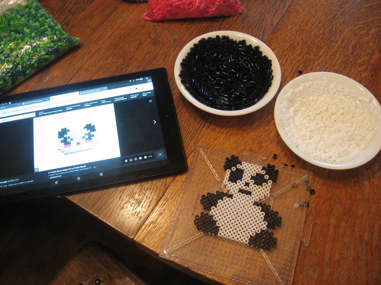 Almost Unschoolers: Qixels vs Perler Beads