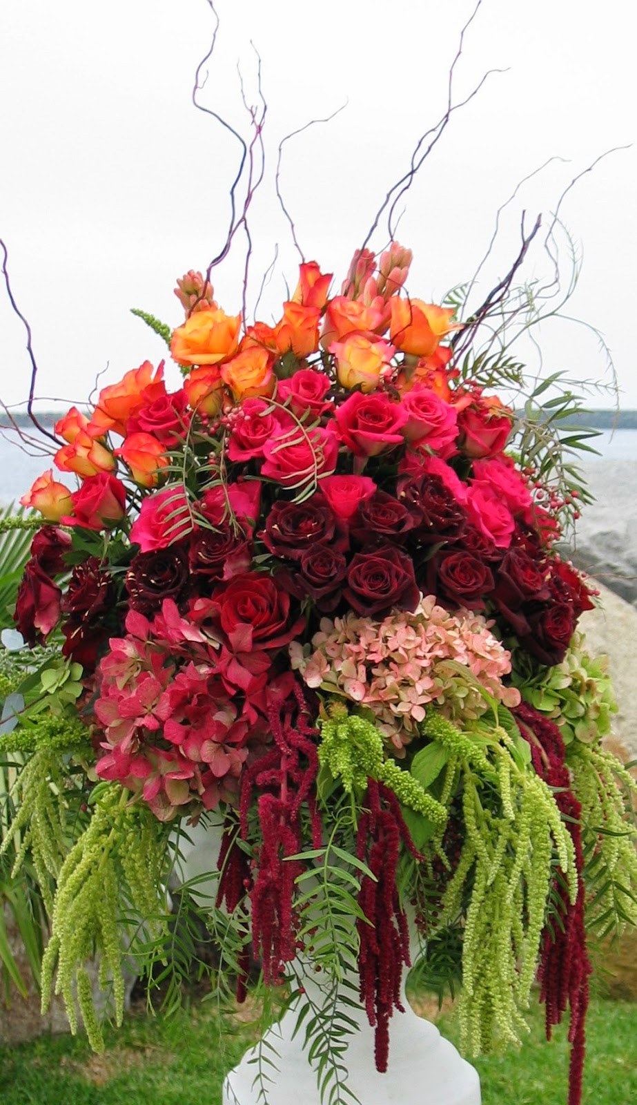 Wedding Amaranth Flower|http://refreshrose.blogspot.com/