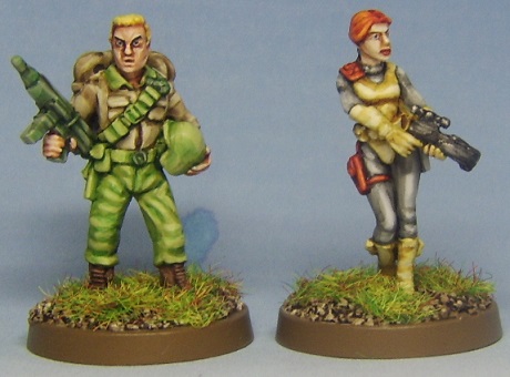 G I Joe Dreadnoks 28mm Miniatures