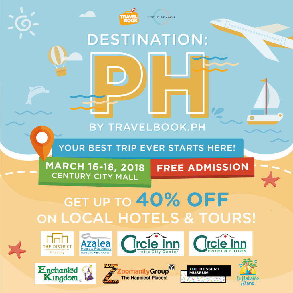 TRAVELBOOK.PH LAUNCHES FIRST TRAVEL FAIR ENTITLED DESTINATION: PH