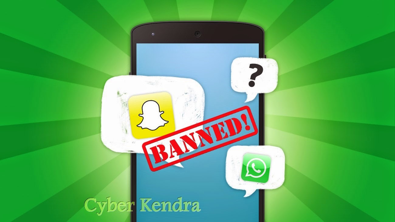WhatsApp and Snapchat may get Banned in UK