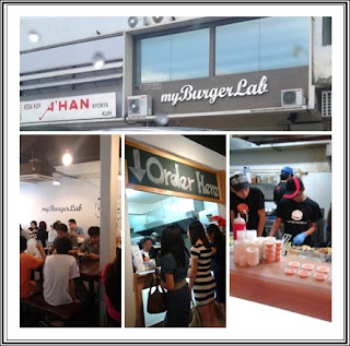 1/2 Century Food Tour: Charcoal Burger @ myBurgerLab, Seapark