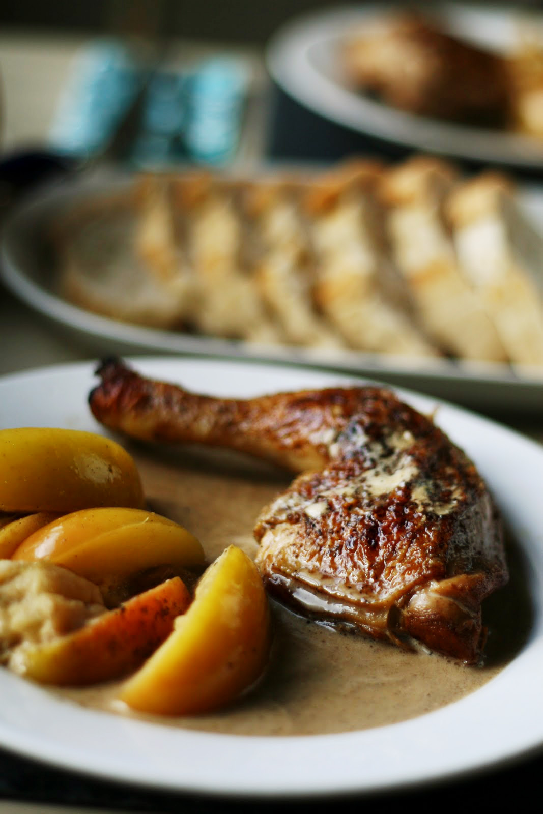 Our Little Haus On The Prairie: "Poulet Vallée d'Auge" or Chicken legs ...