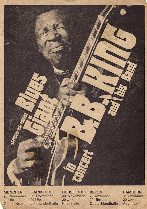 BB King German Tour 1971