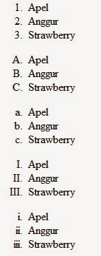 Blog Belajar HTML: Tag UL dan OL pada HTML
